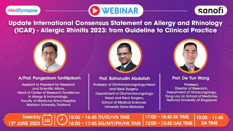 Update International Consensus Statement on Allergy and Rhinology (ICAR)- Allergic Rhinitis 2023 ...