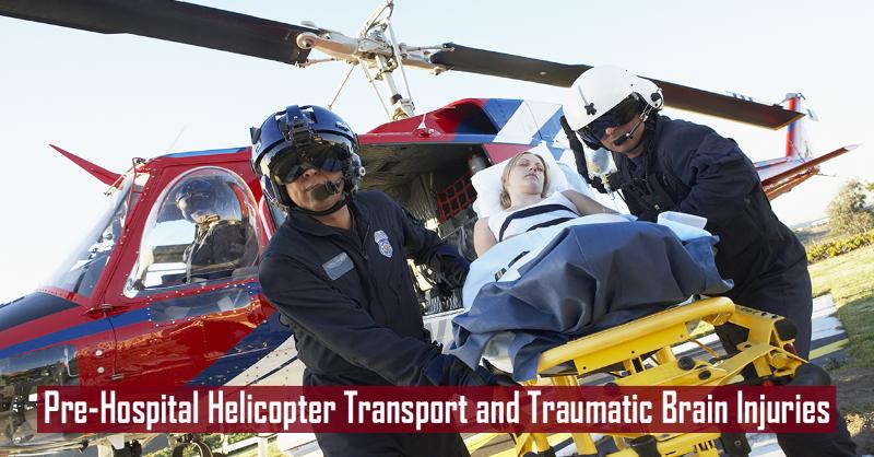Association of Pre-Hospital Helicopter Transport with Reduced Mortality ...