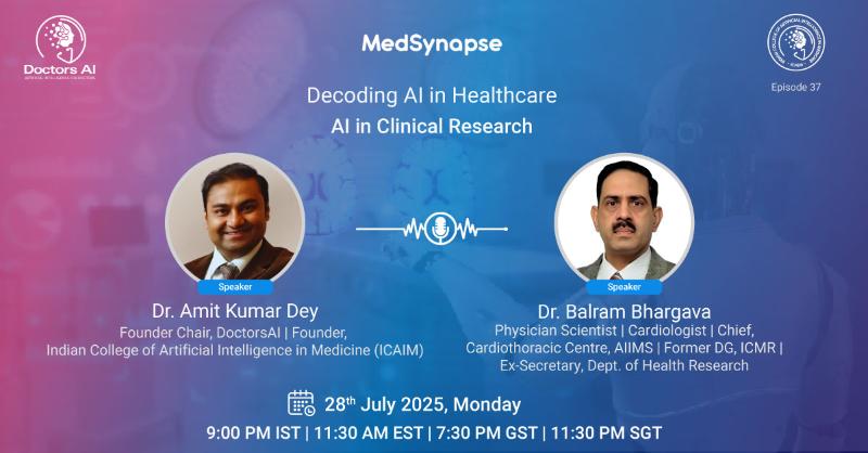 Decoding AI in Healthcare: AI in Clinical Research | MedSynapse