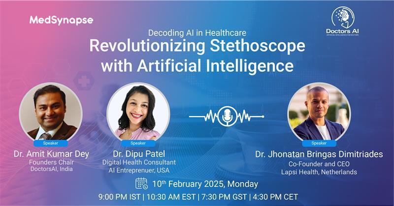 Decoding AI in Healthcare: Revolutionizing Stethoscope with AI (MedAI Ep 32) | MedSynapse